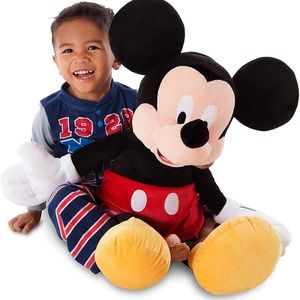 Disney | Toys | Disney Mickey Mouse Plush Stuff Teddy 26 Long New ...